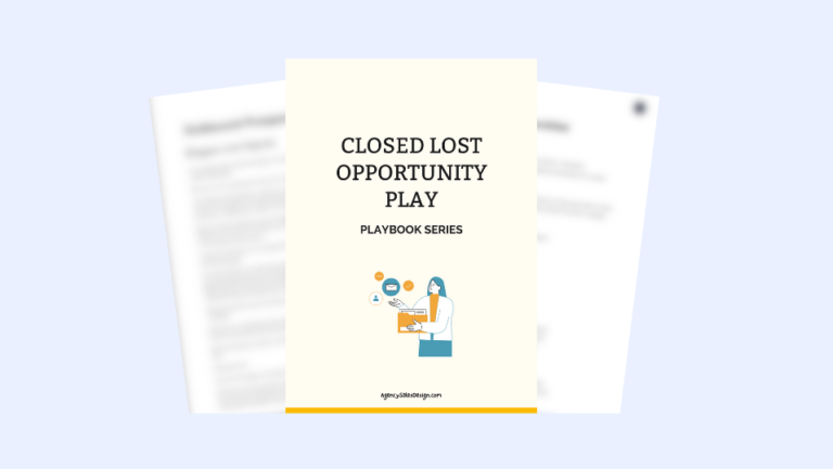 Closed Lost Opportunities Playbook - Mark`s Site